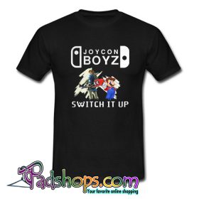 Joycon Boyz Switch It Up Mario T-shirt-SL - PADSHOPS