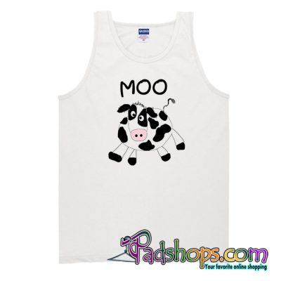 Cow Moo Tank Top-SL - PADSHOPS