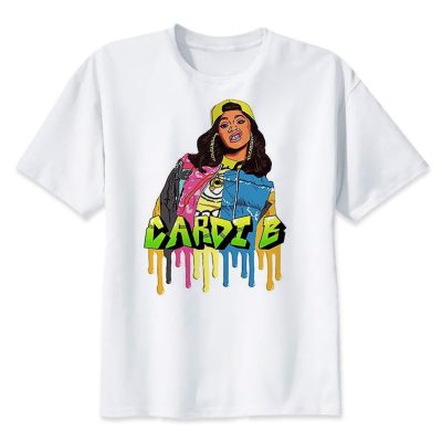 Cardi B rap T Shirt Ad - PADSHOPS