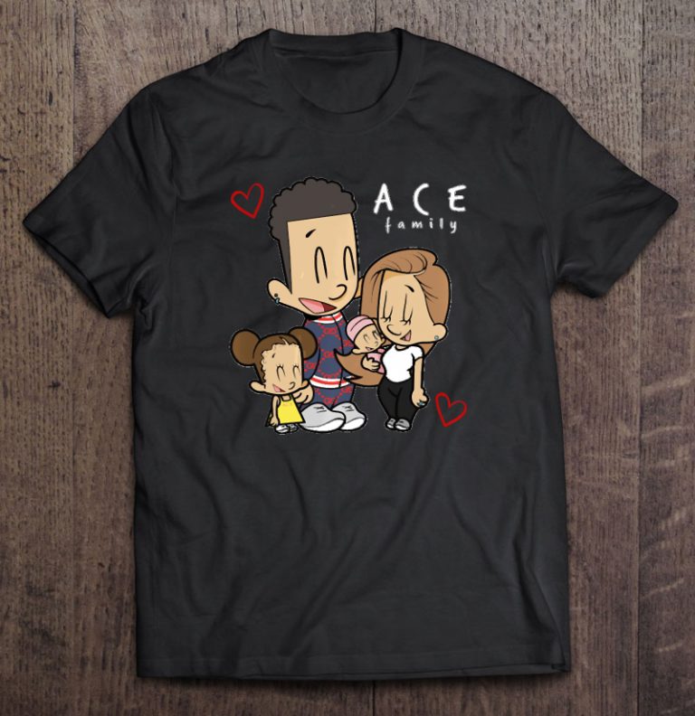 Ace Cartoon Family Merch Kids t shirt Ad - PADSHOPS