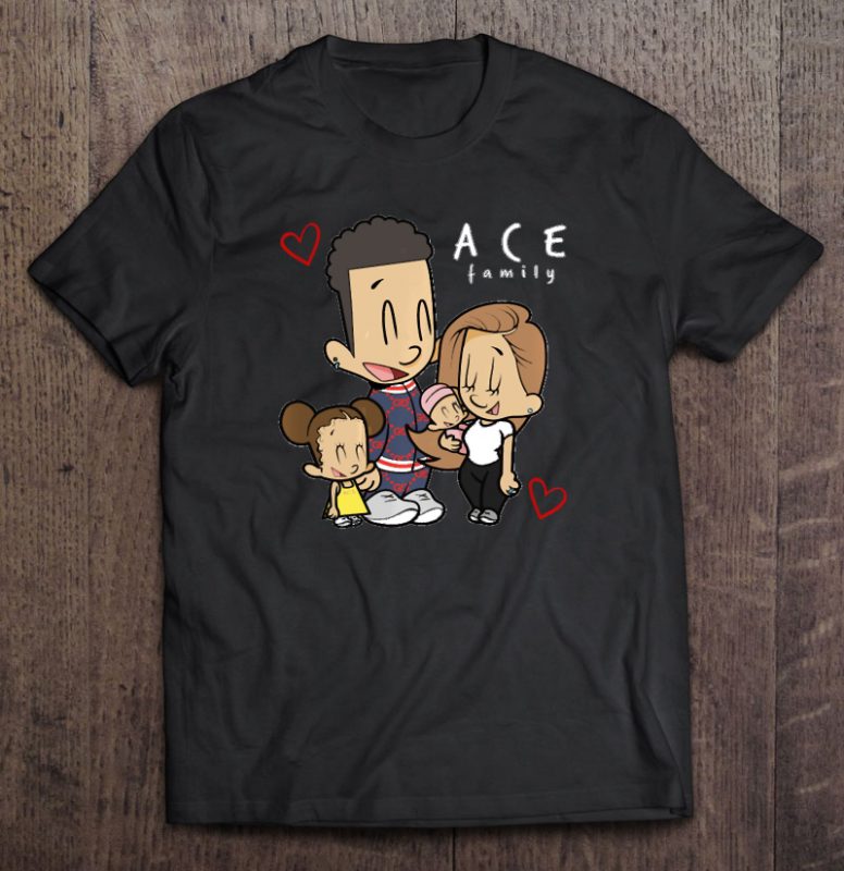 Ace Cartoon Family Merch Kids t shirt Ad - PADSHOPS