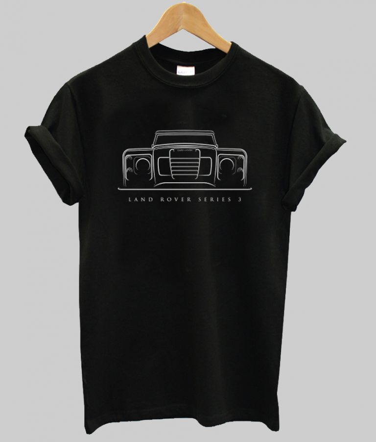 Land Rover Series 3 t shirt Ad - PADSHOPS