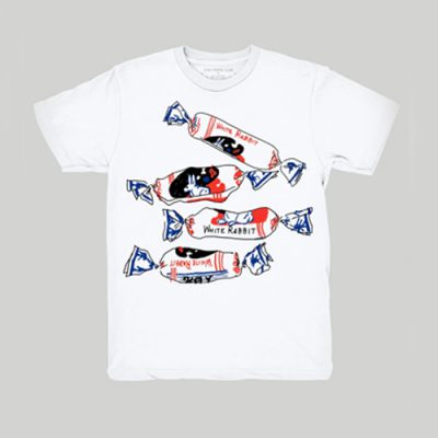 White Rabbit Candy t shirt FR05 - PADSHOPS