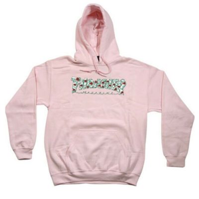 Thrasher Rose pink hoodie FR05 - PADSHOPS