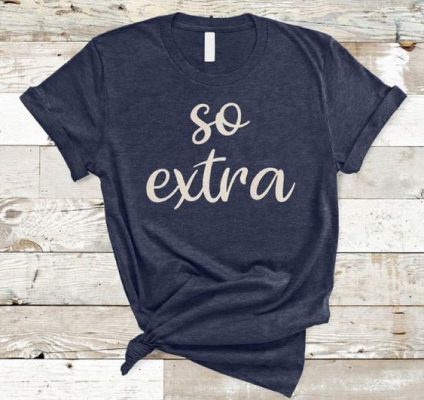So Extra Glitter t shirt FR05 - PADSHOPS