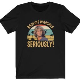 Back Off Warchild Seriously Point Break Patrick Swayze Bodhi vintage t ...