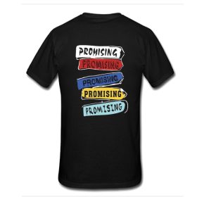 Promising Letter t shirt back - PADSHOPS