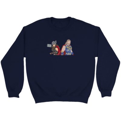 Thor and Jane Foster Sweatshirt, Thor Love and Thunder sweatshirt ...